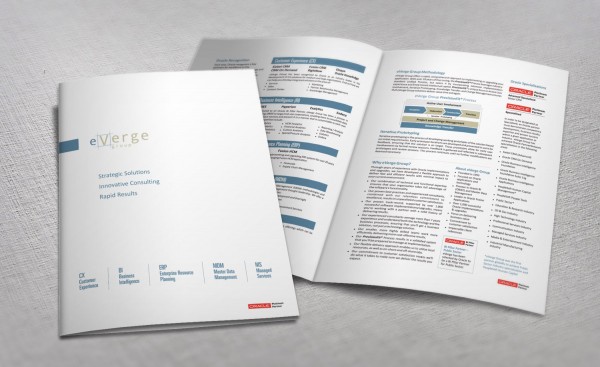 eVerge Group brochures | P.R. Incorporated
