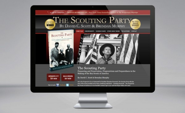 “The Scouting Party” book website | P.R. Incorporated