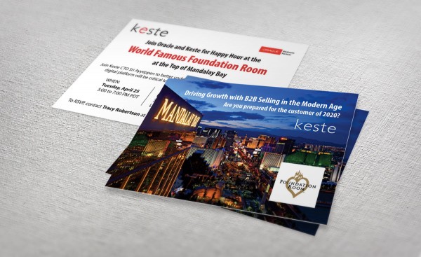 Keste invitation postcards | P.R. Incorporated